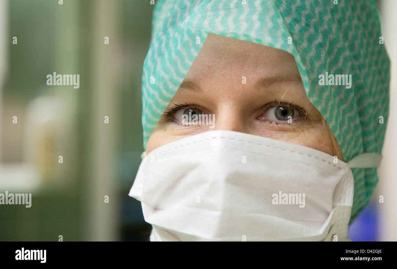 Germany, a surgical nurse Stock Photo - Alamy