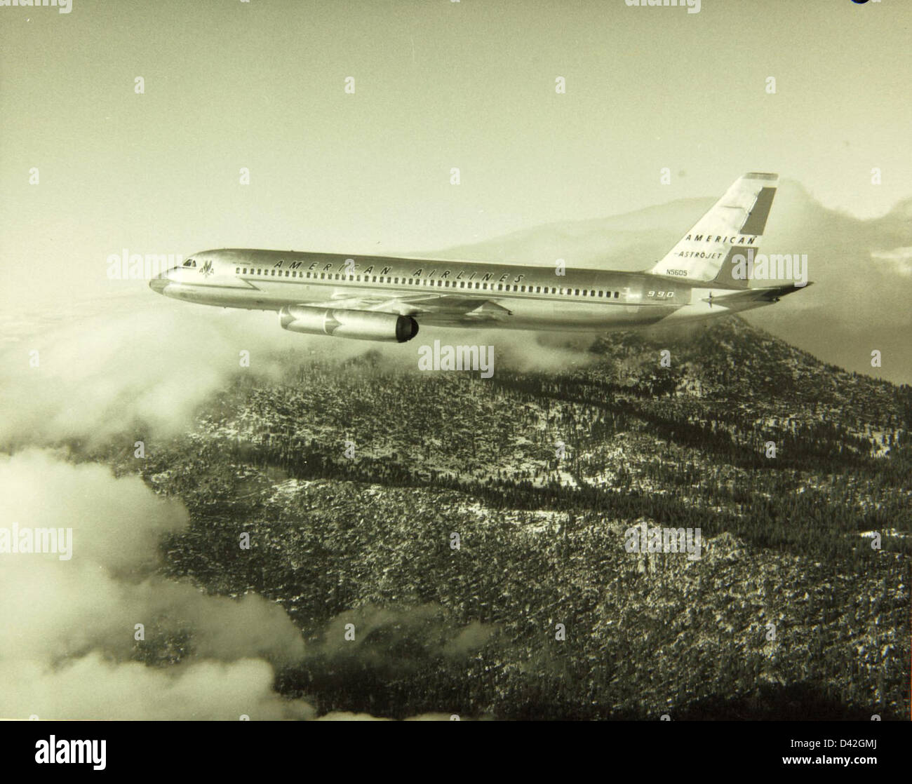 Convair , 990, Coronado Stock Photo - Alamy