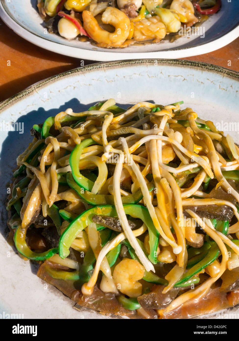 Chinese Restaurant Food Display, Chinatown , NYC Stock Photo - Alamy