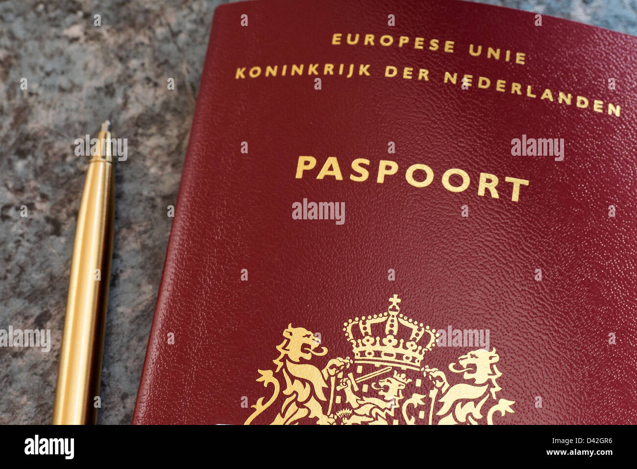 Nederlands paspoort hi-res stock photography and images - Alamy
