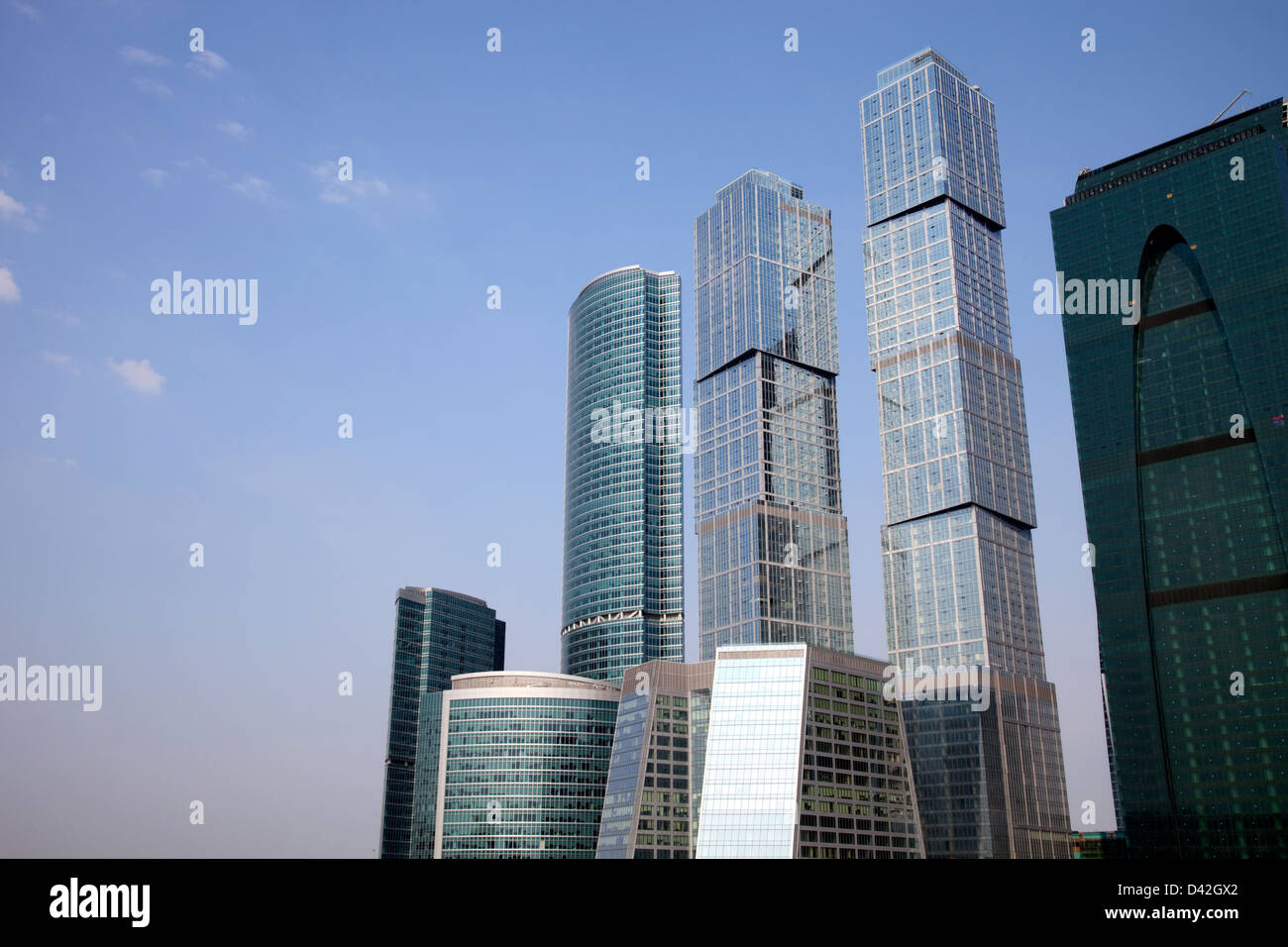 Moscow, Russia, the Moscow International Trade Center Moscow-City Stock ...