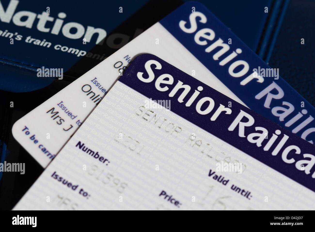Senior railcard hi-res stock photography and images - Alamy
