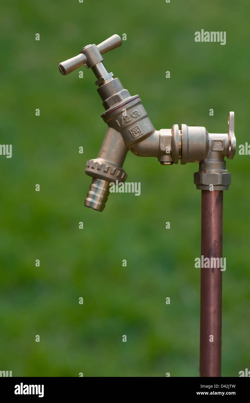 Tap stand pipe water supply hi-res stock photography and images - Alamy