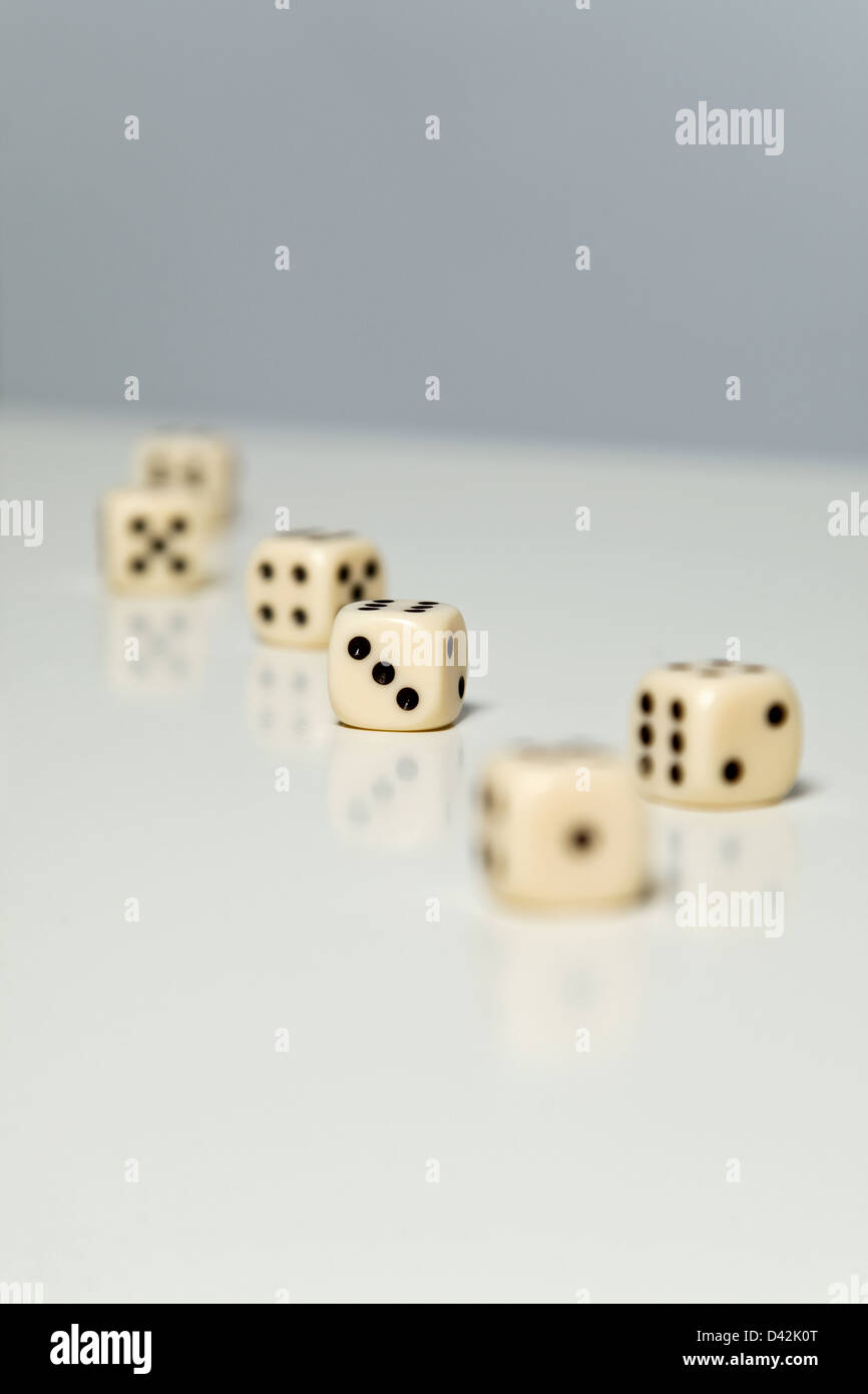 Six dice hi-res stock photography and images - Alamy