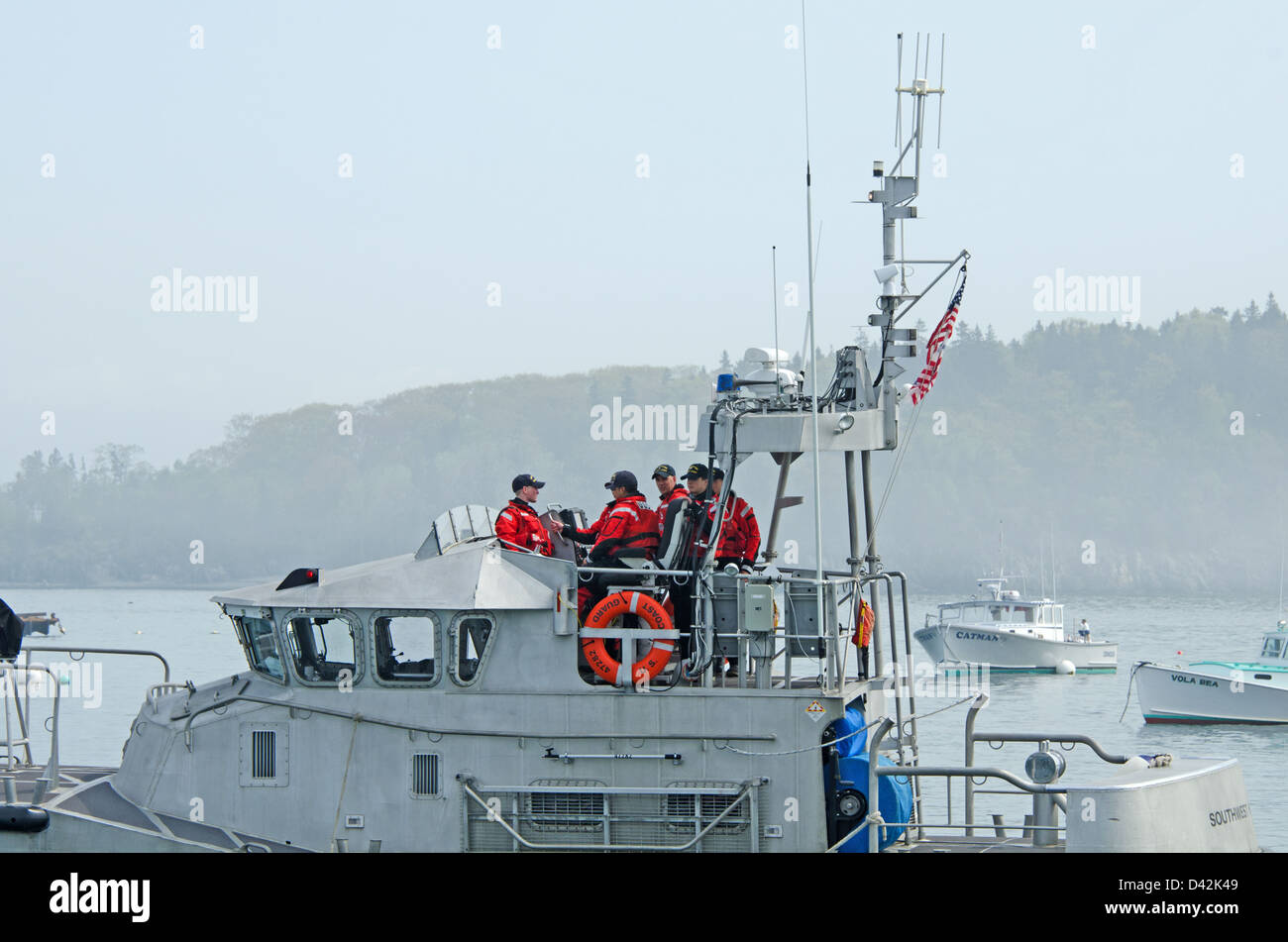 Coast guard cutter crew hi-res stock photography and images - Alamy