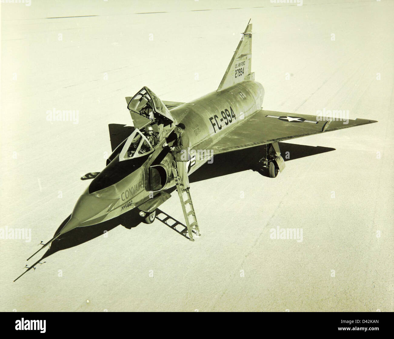 Convair , F-102, Delta Dagger Stock Photo - Alamy