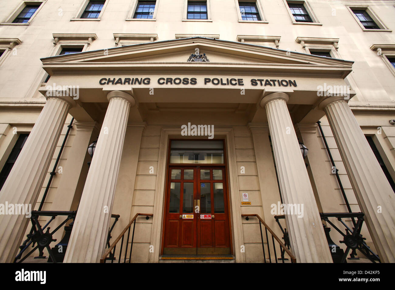 Charring Cross Police Station in Central London Stock Photo - Alamy