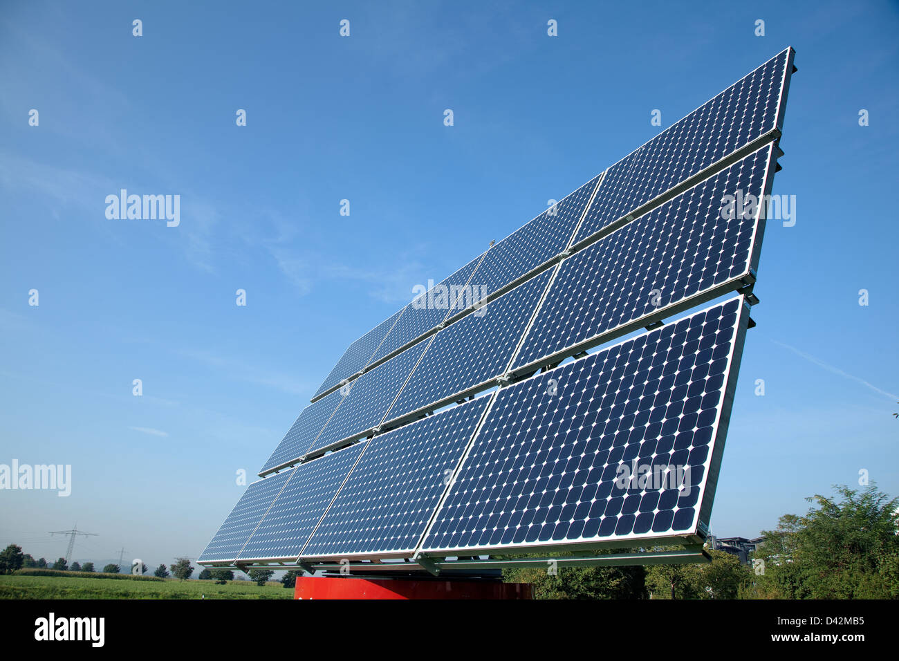 Freiburg, Germany, solar installation of Green City Stock Photo - Alamy