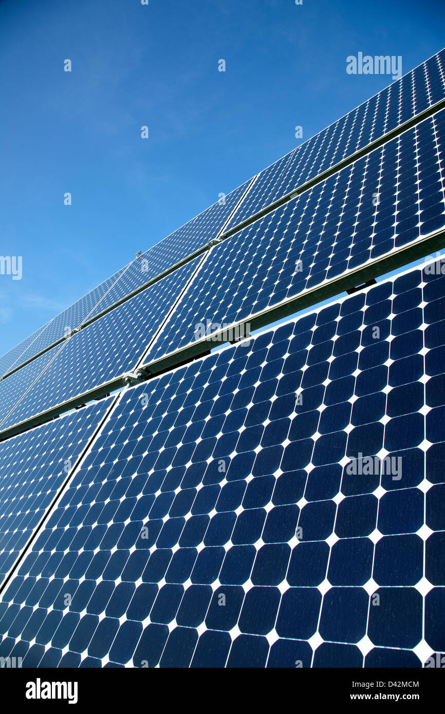 Freiburg, Germany, solar installation of Green City Stock Photo - Alamy