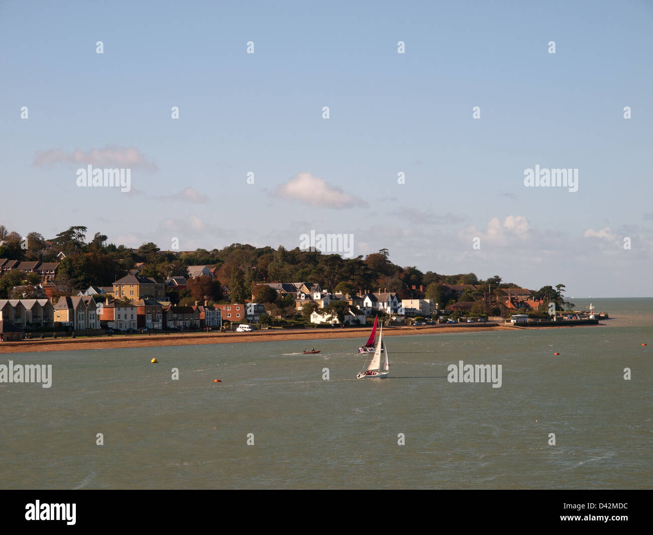 West Cowes seafront Isle of Wight England UK Stock Photo - Alamy