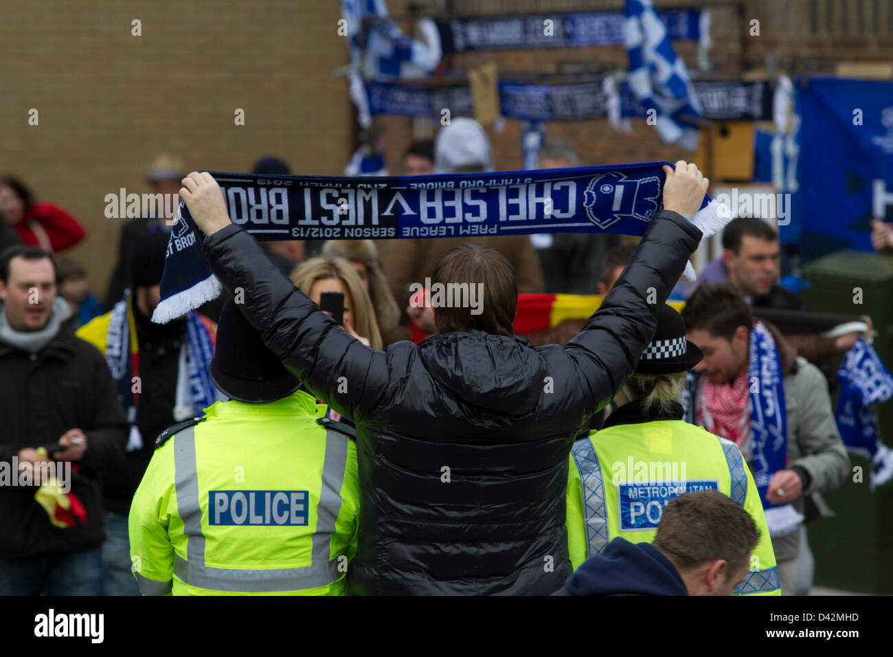 England football fan police hi-res stock photography and images - Alamy