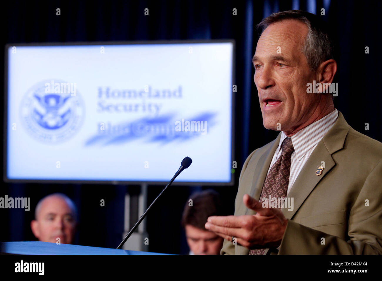 Blue Campaign Launch Stock Photo - Alamy