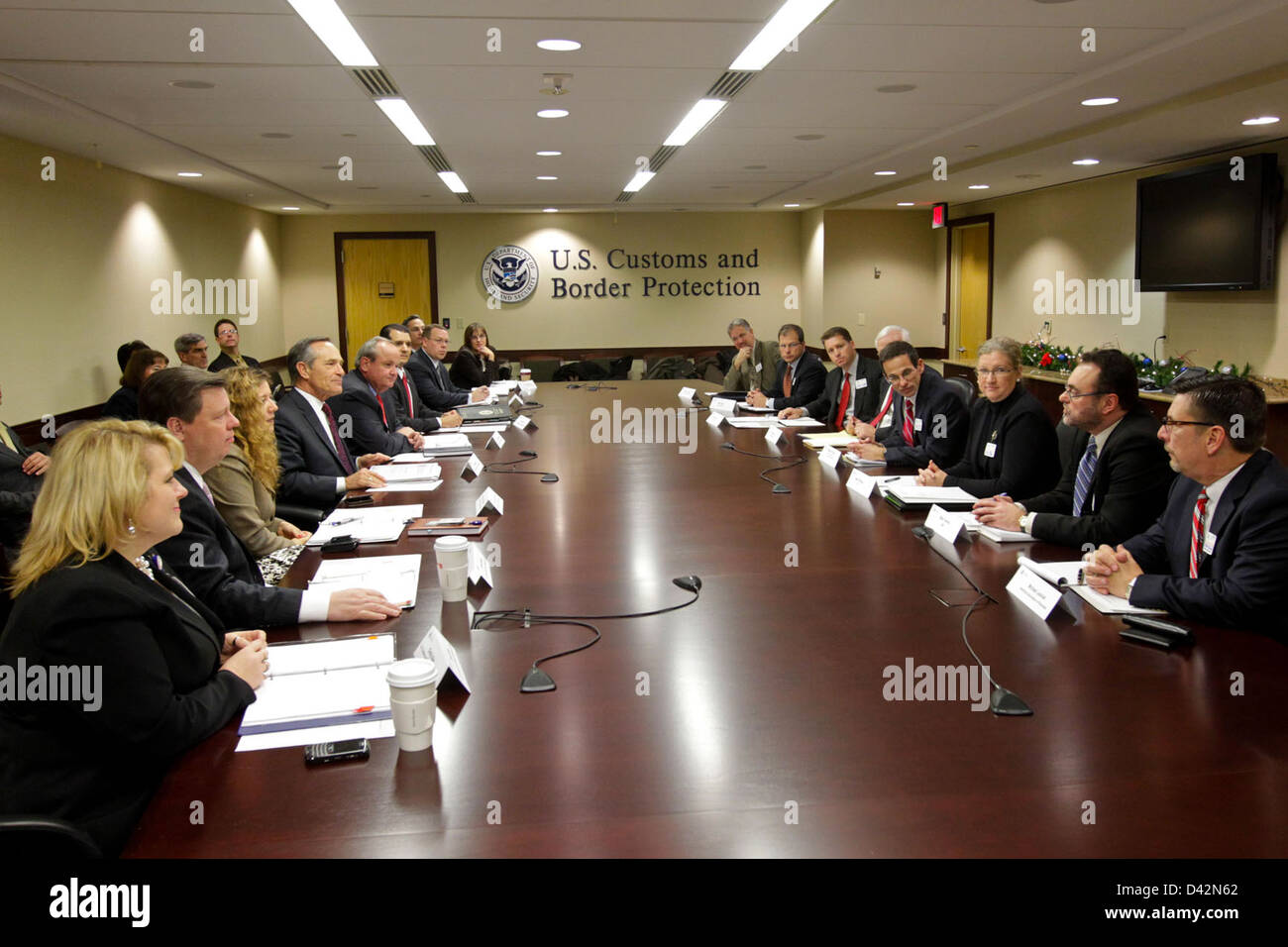 CBP Commissioner Alan Bersin held a meeting with members of the U.S ...