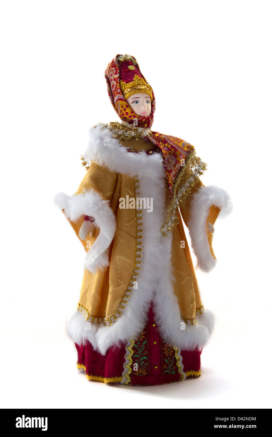 Russia woman winter Cut Out Stock Images & Pictures - Alamy