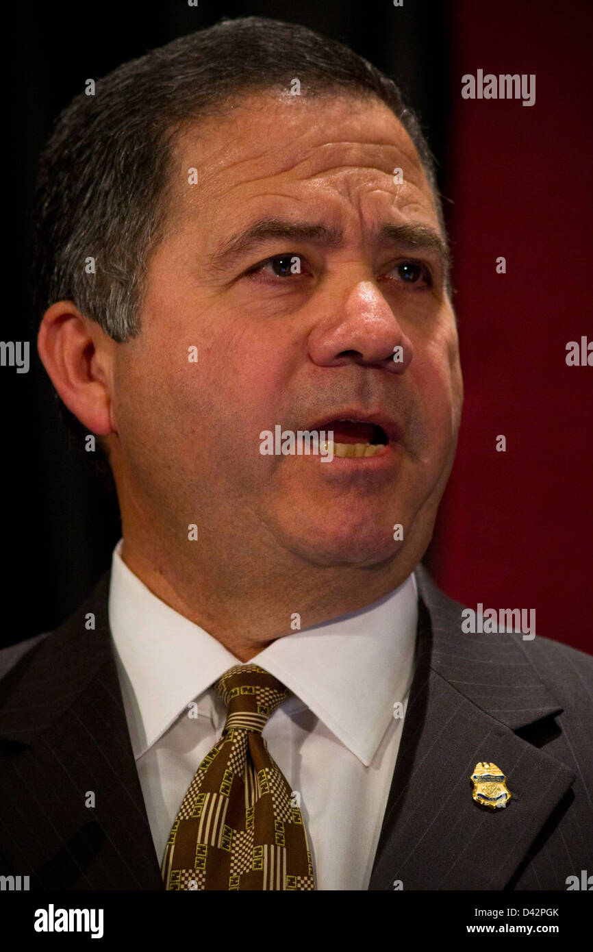 CBP Deputy Commissioner David Aguilar speaks at AFCEA Stock Photo - Alamy