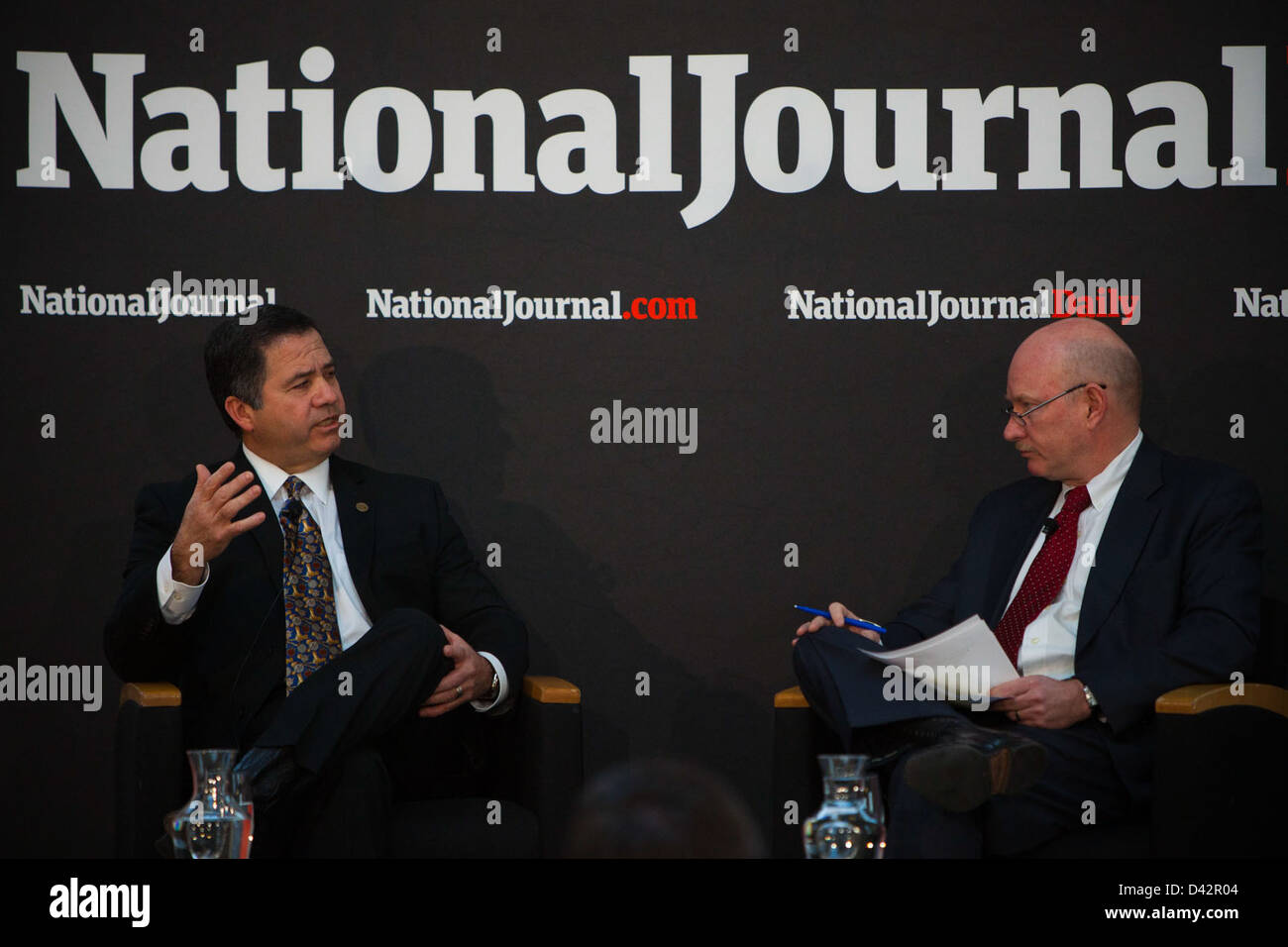 CBP Deputy Commissioner David Aguilar spoke at a National Journal event ...