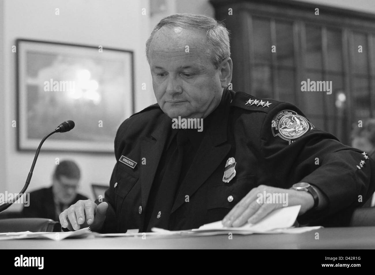 Security control measures Black and White Stock Photos & Images - Alamy