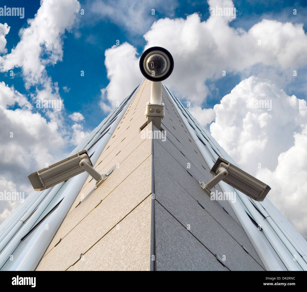 Security camera attached building hi-res stock photography and images ...
