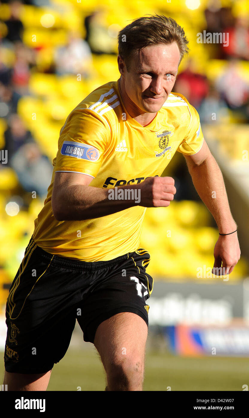 Iain Russell, LIVINGSTON V AIRDRIE 2nd FEBRUARY 2013, BRAIDWOOD MOTOR ...