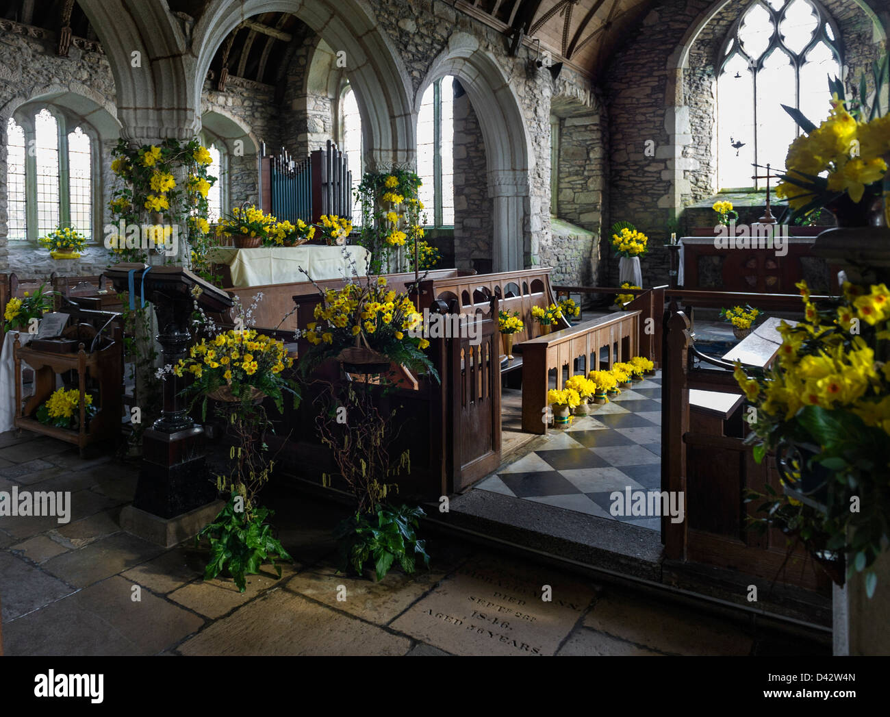 St mawgan church hi-res stock photography and images - Alamy
