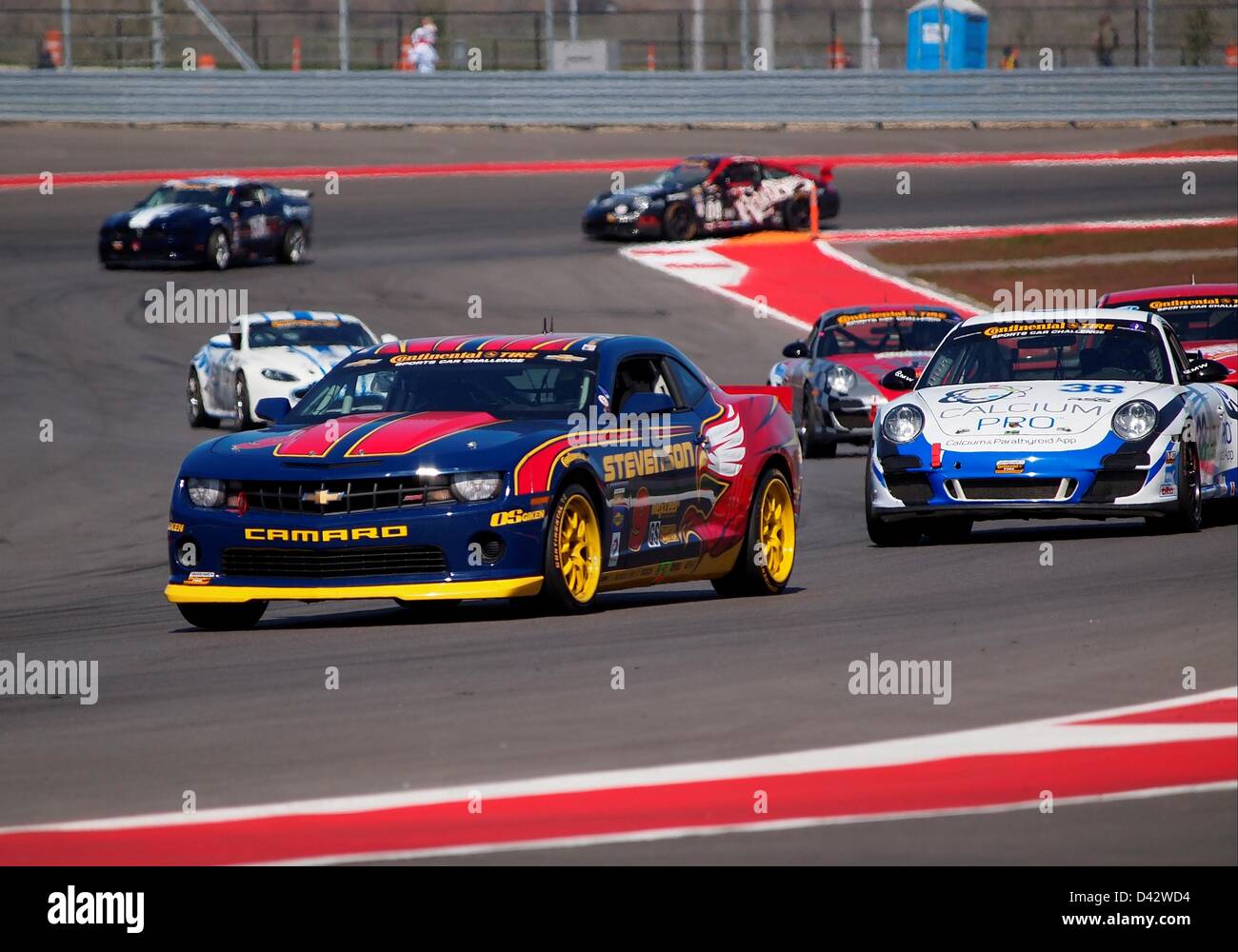 March 02, 2013: John Edwards, #9, of Stevenson Motorsports race during ...