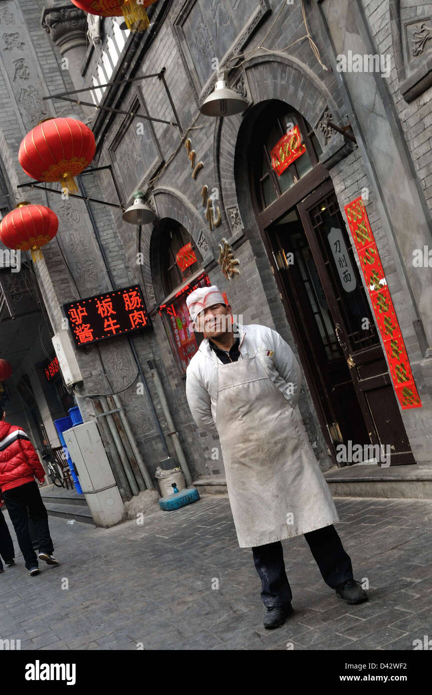 Butcher of beijing hi-res stock photography and images - Alamy