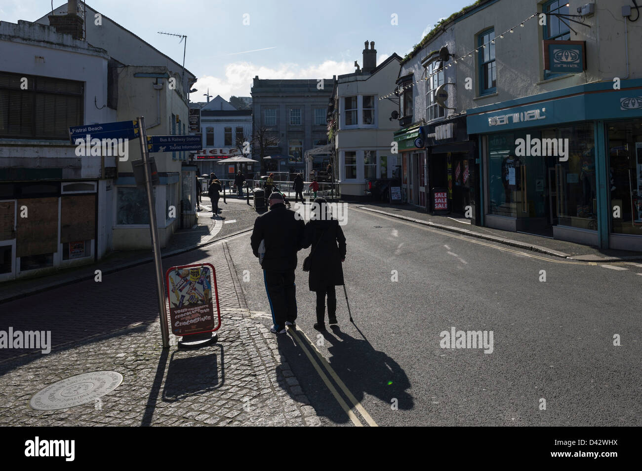 Newquay Town Centre High Resolution Stock Photography and Images - Alamy
