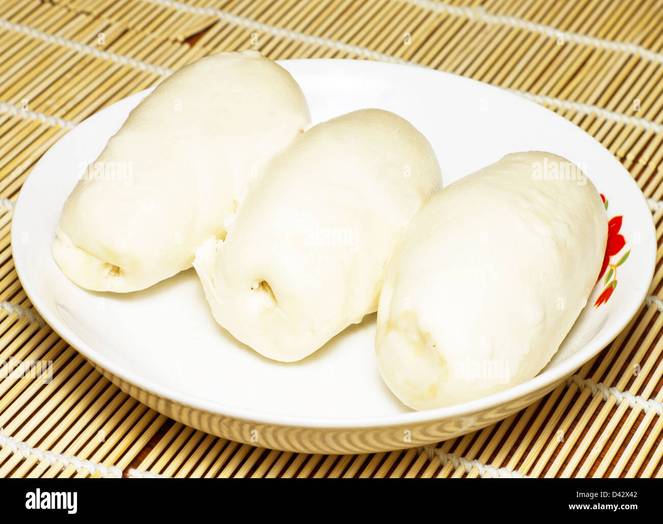 The three bread in dish Stock Photo - Alamy