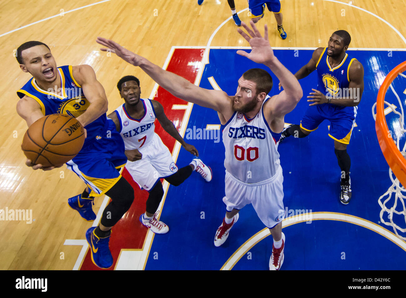 March 2, 2013: Golden State Warriors point guard Stephen Curry (30 ...
