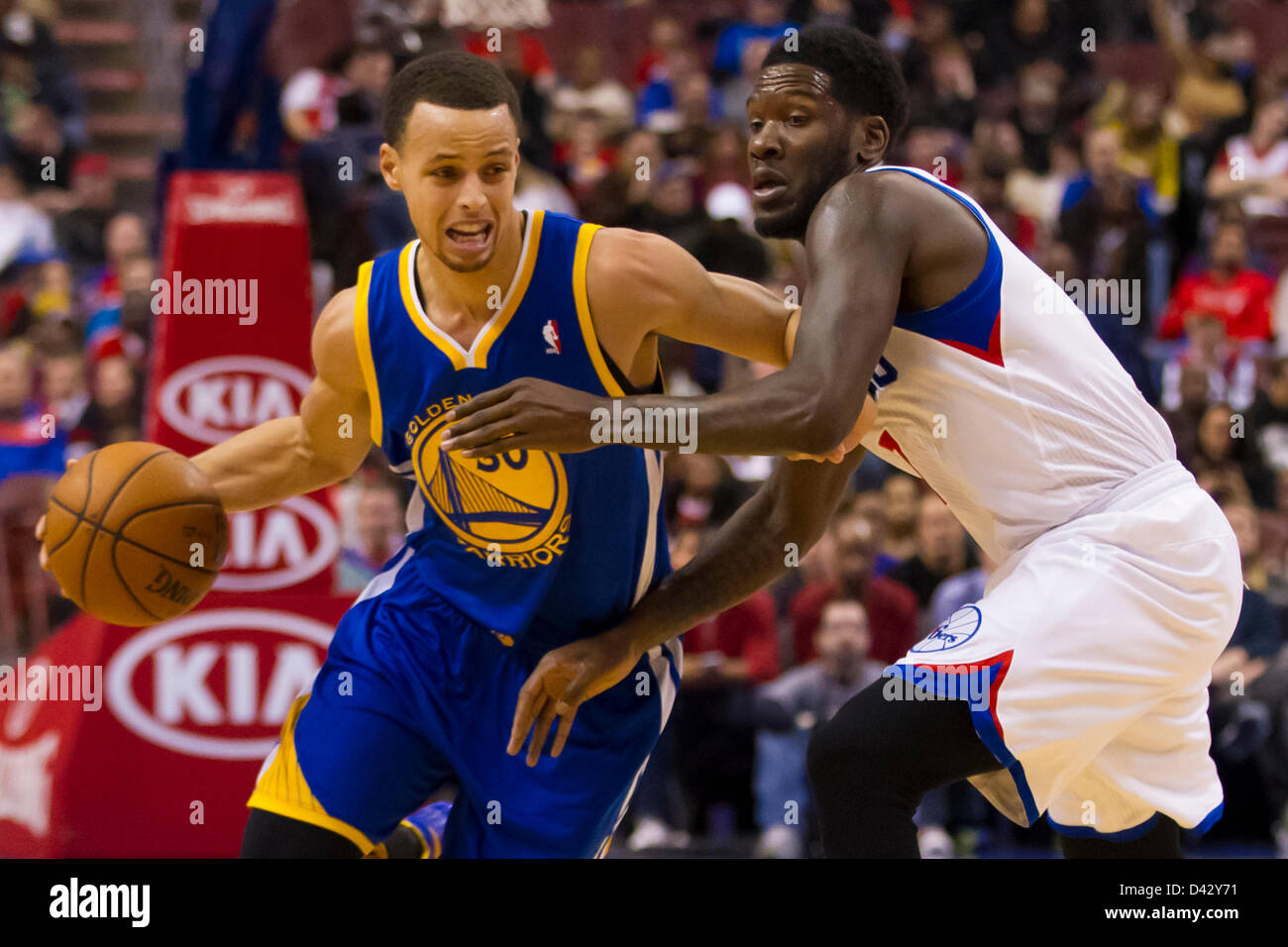 March 2, 2013: Golden State Warriors point guard Stephen Curry (30) in ...