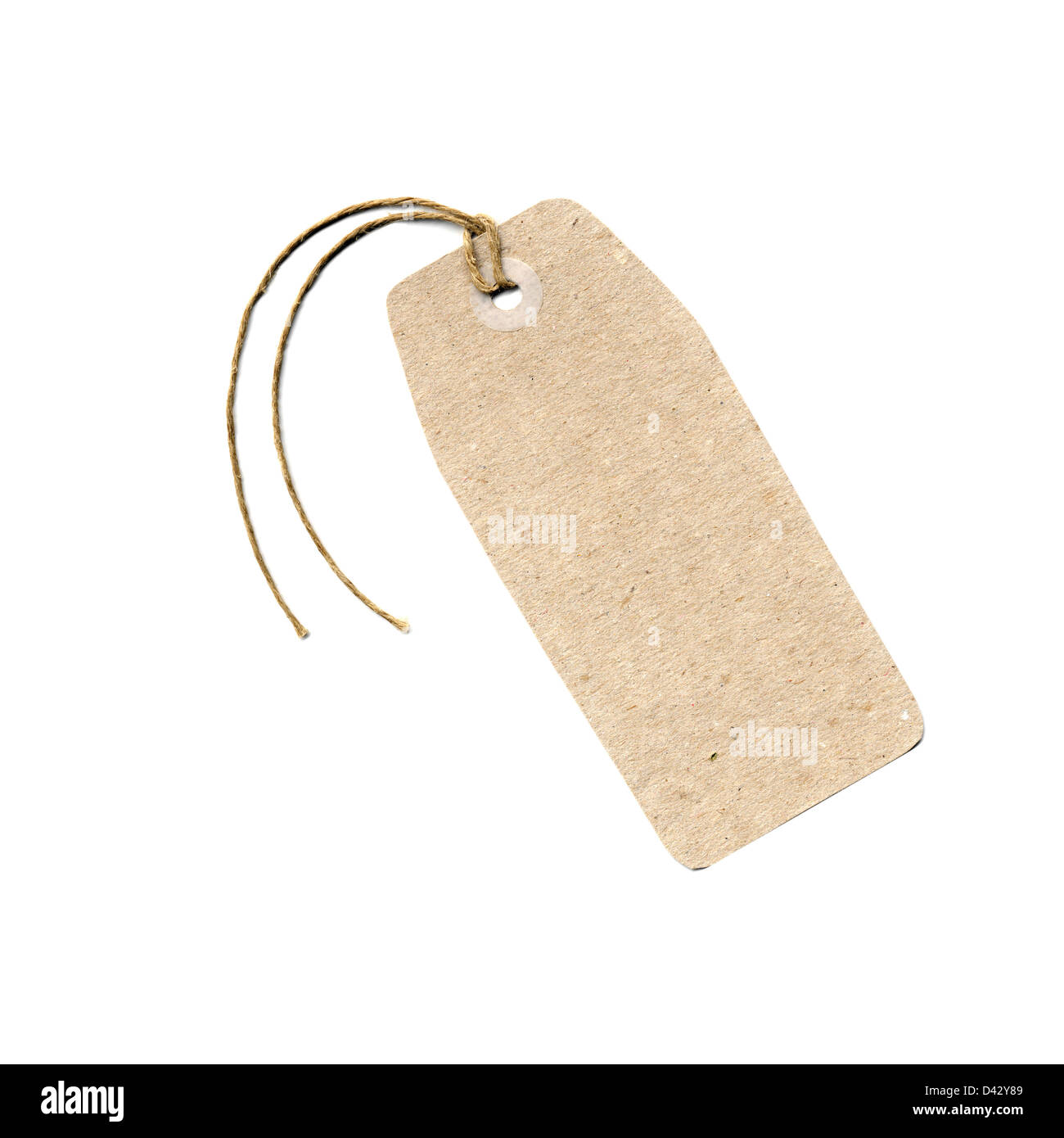 A paper tag or label or sticker Stock Photo - Alamy