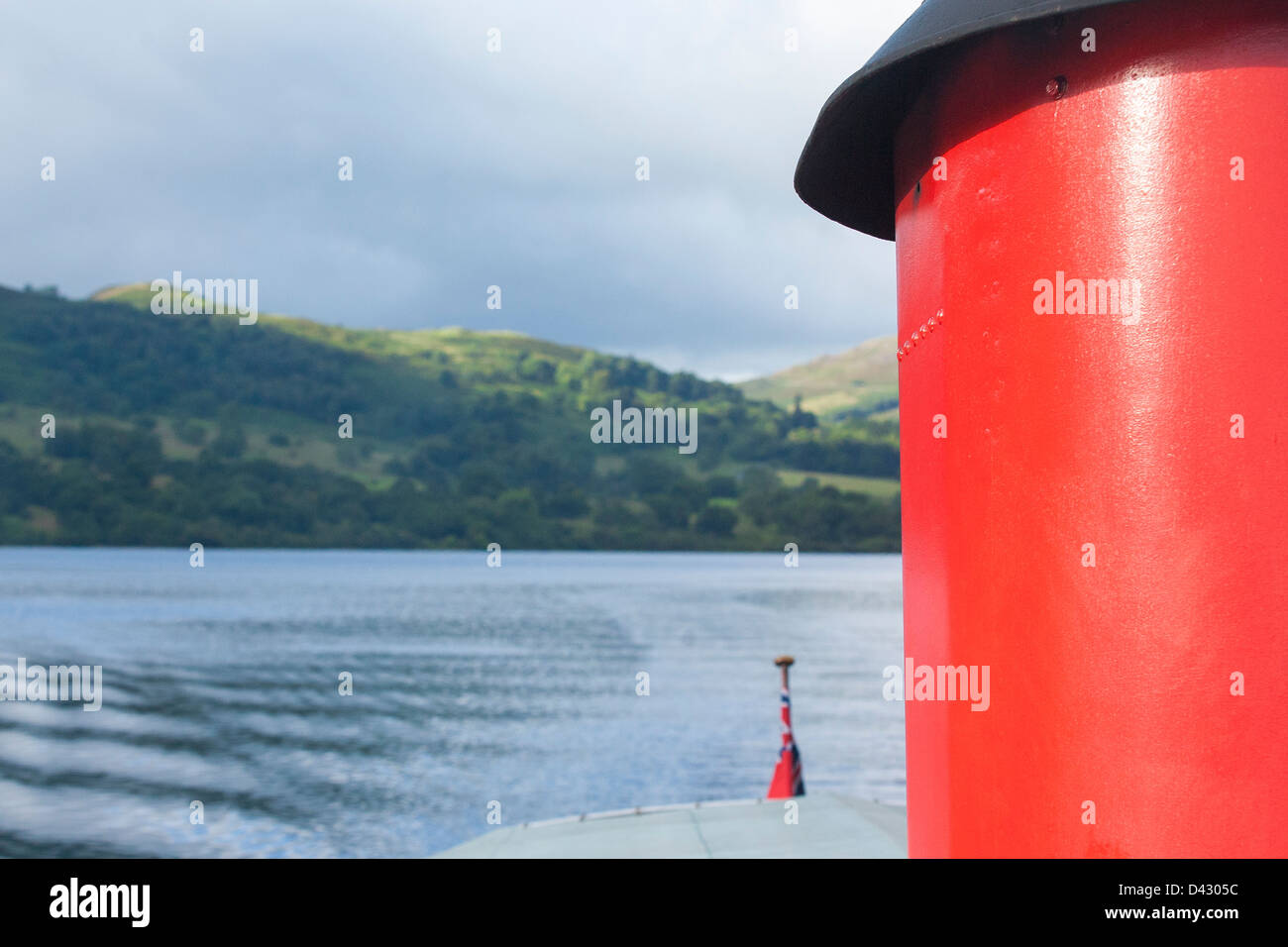 Onboard one of the Ullswater Steamers, a fleet of vintage boats that ...