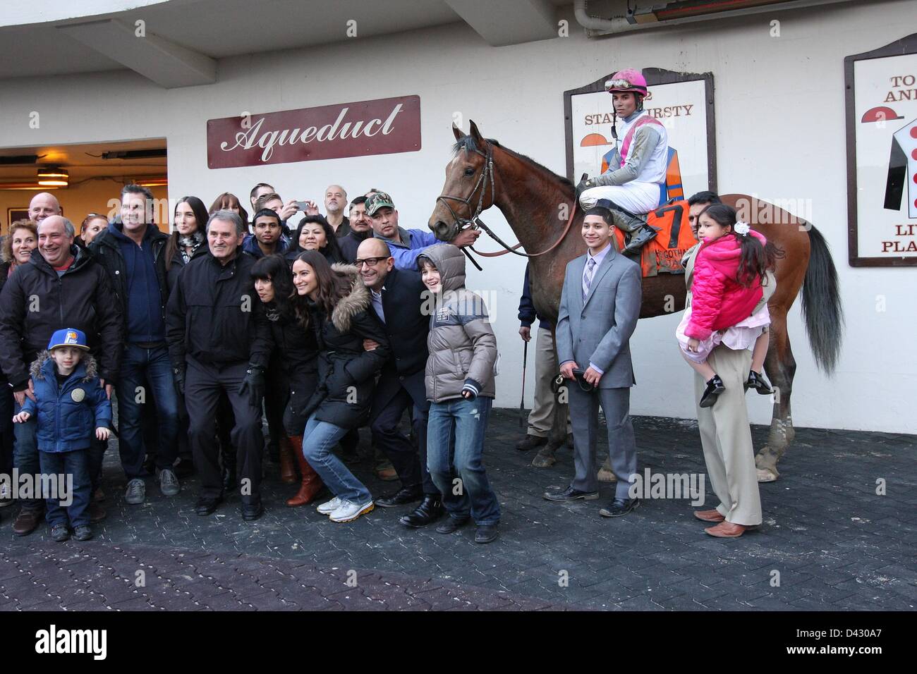 March 2, 2013 - Jamaica, New York, U.S. - Vyjack with Joel Rosario win ...