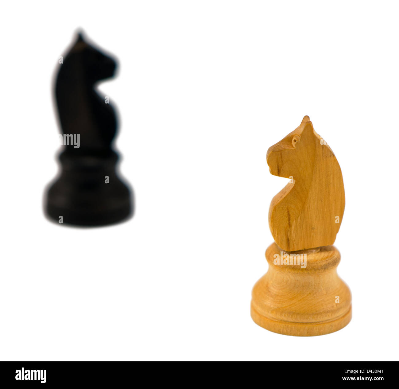 Think in black white Cut Out Stock Images & Pictures - Alamy