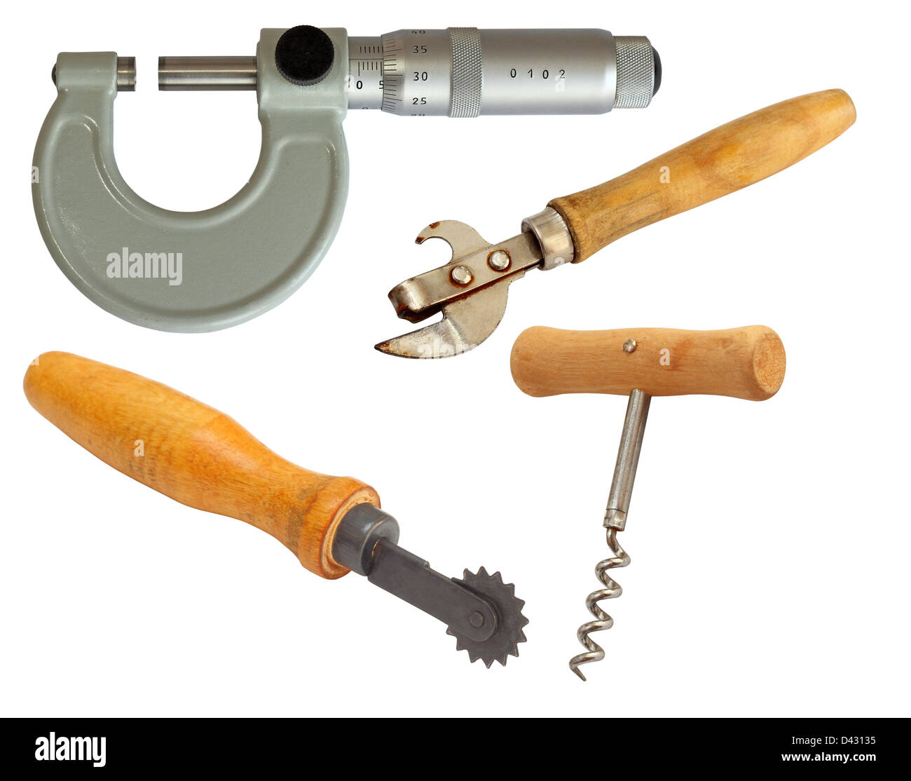 Silhouette tools isolated on white background Stock Photo - Alamy