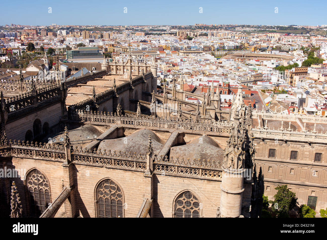 City of Seville cityscape in Spain Stock Photo - Alamy