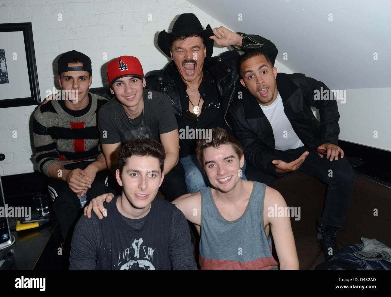 New York, USA. 2nd March 2013. Thomas Augusto, Anthony Ladao, Randy ...