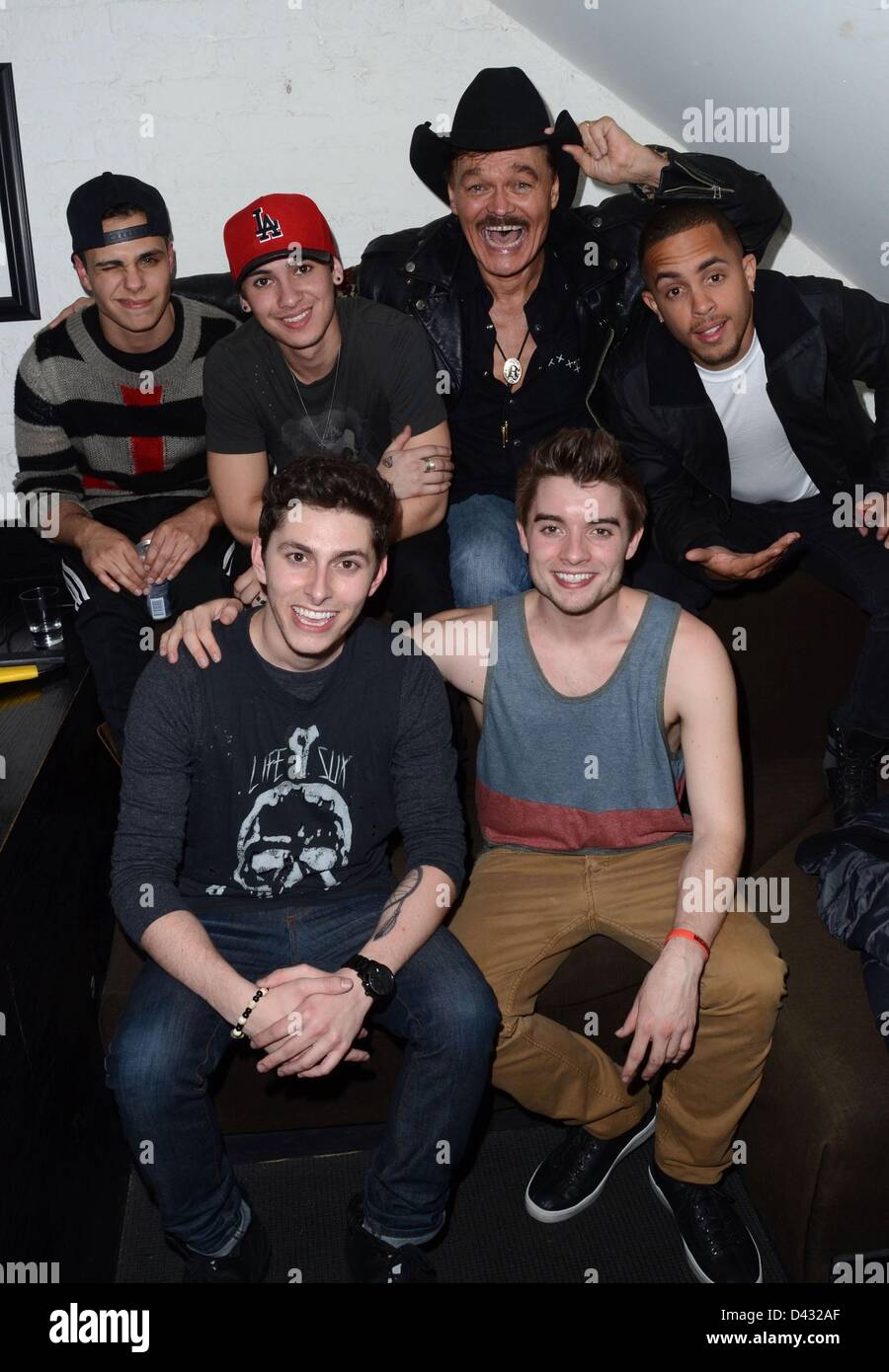New York, USA. 2nd March 2013. Thomas Augusto, Anthony Ladao, Randy ...