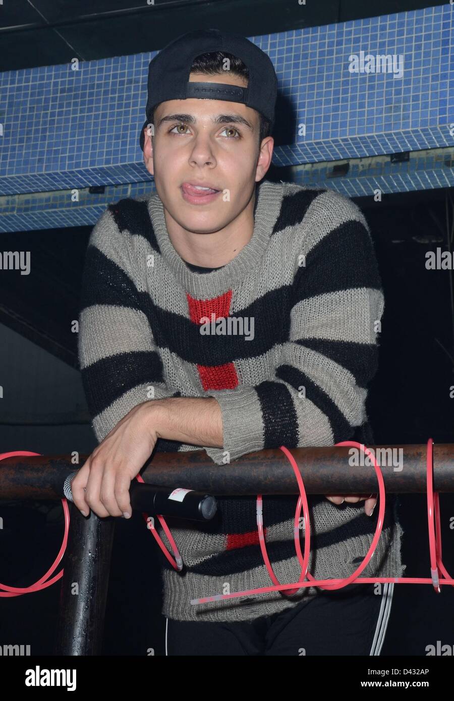 New York, USA. 2nd March 2013. Thomas Augusto inside for Midnight Red ...