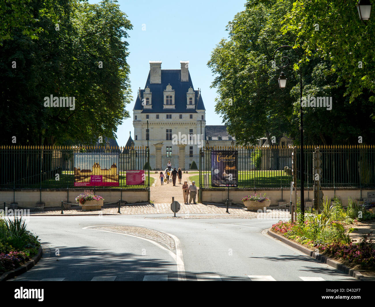 Chateau de Valencay, Indre, France Stock Photo - Alamy