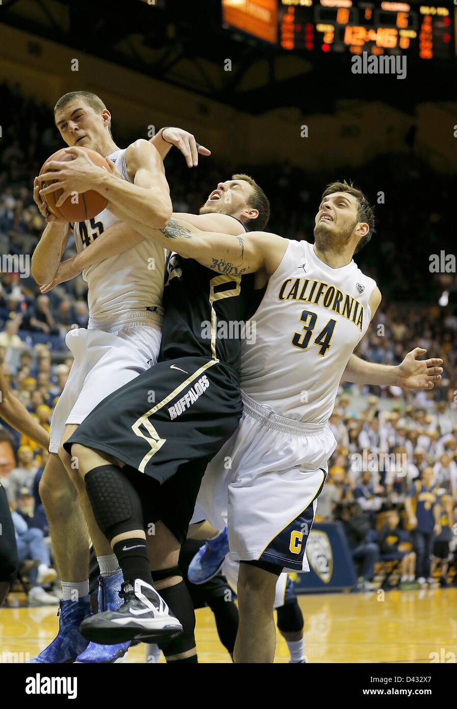 March 2, 2013 - Berkeley, CA, USA - March 02 2013 During the NCAA Mens ...