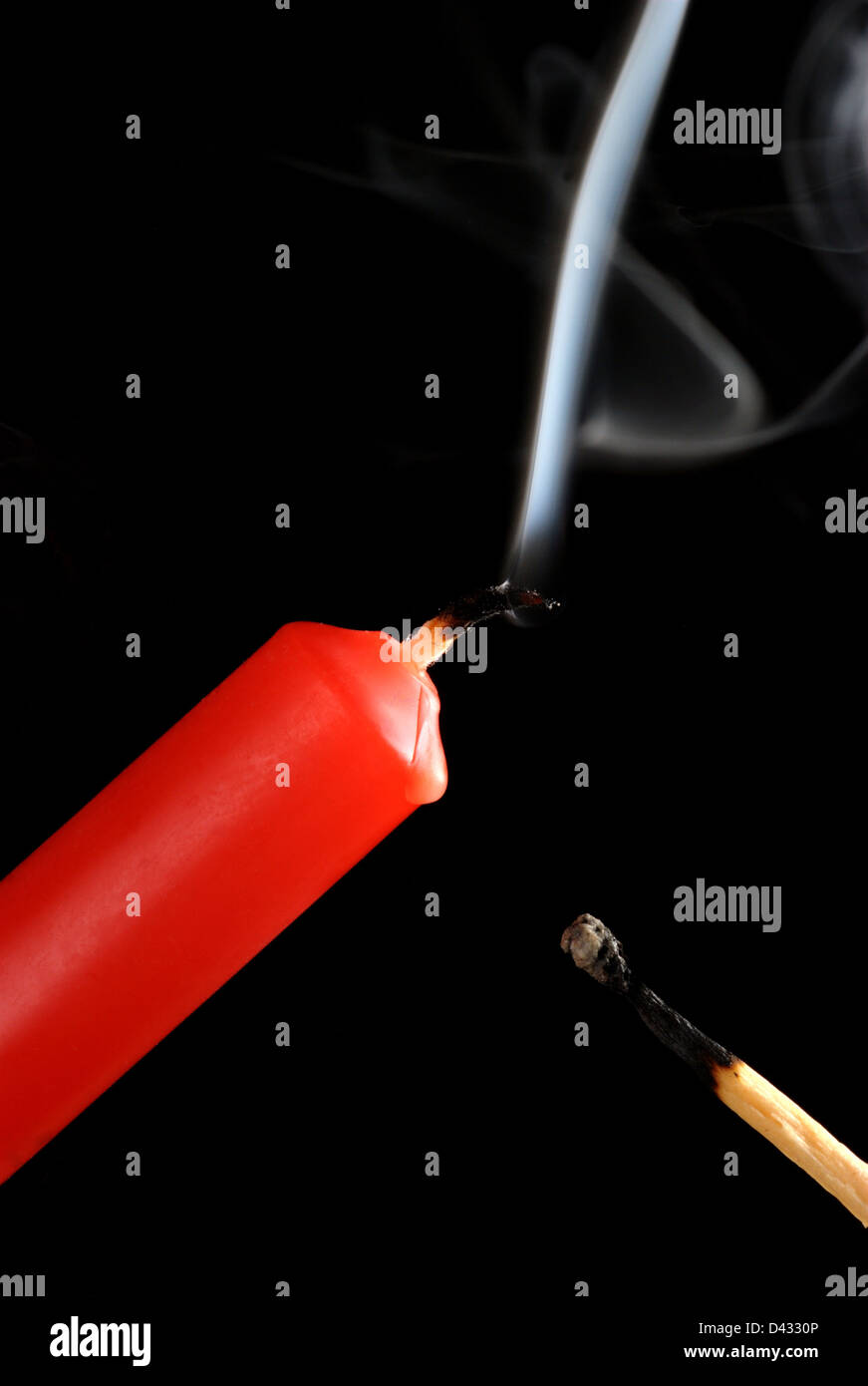 Extinguished match hi-res stock photography and images - Alamy