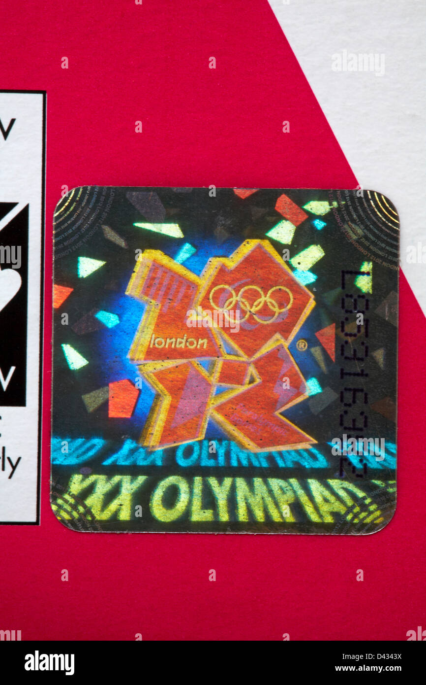 Olympic hologram hi-res stock photography and images - Alamy