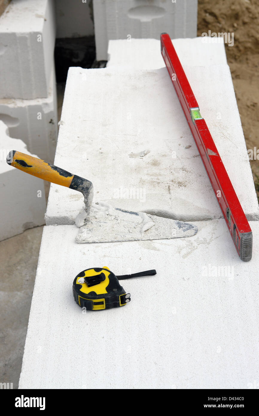 Masons tools hi-res stock photography and images - Alamy