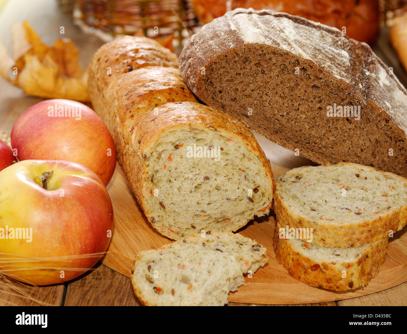 Different kinds of bread hi-res stock photography and images - Alamy
