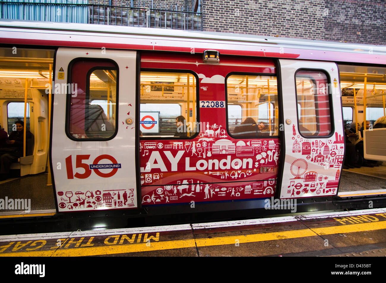 Underground carriage hi-res stock photography and images - Alamy