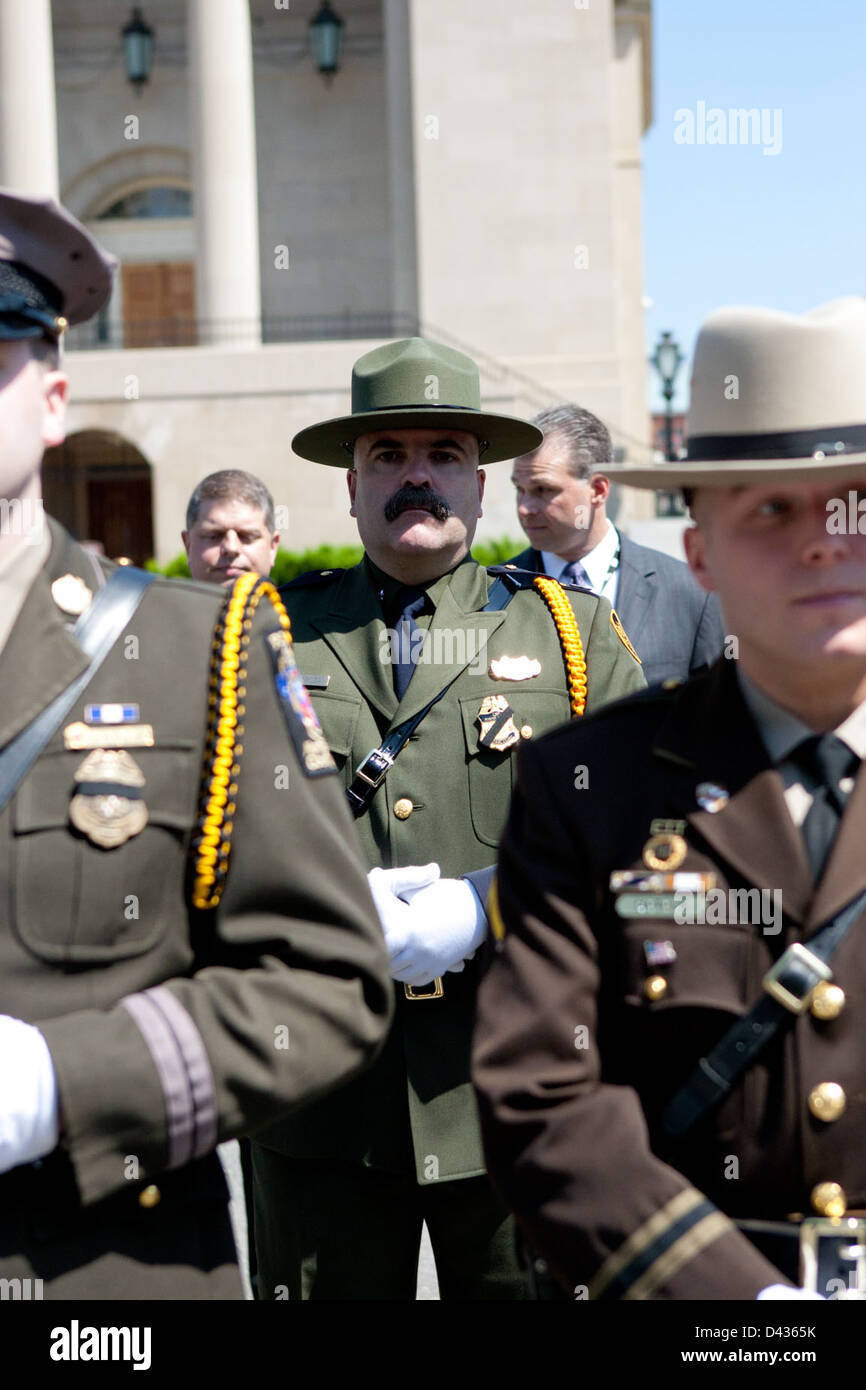 Washington area law enforcement memorial service hi-res stock ...