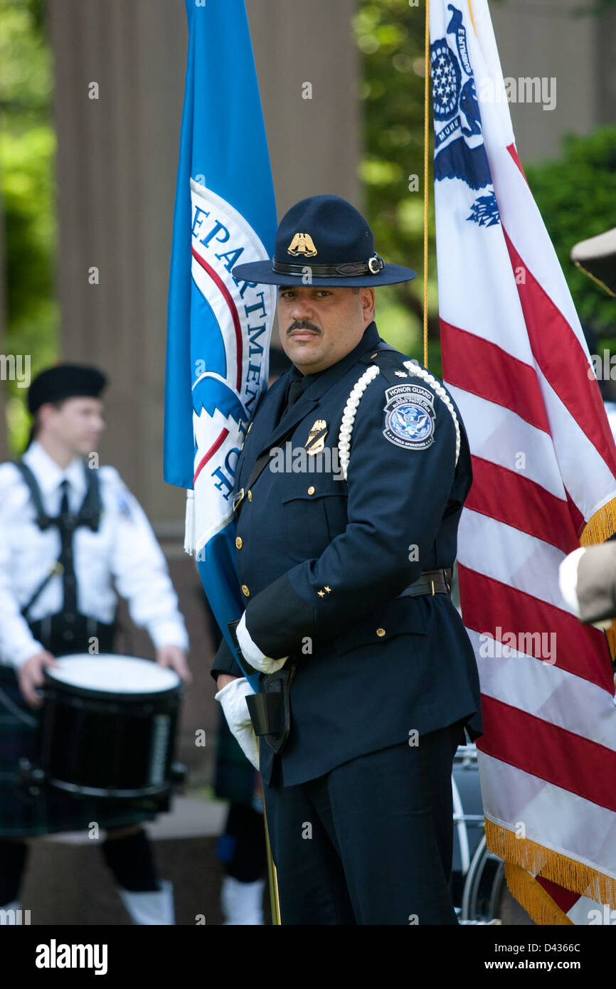 Washington area law enforcement memorial service hi-res stock ...
