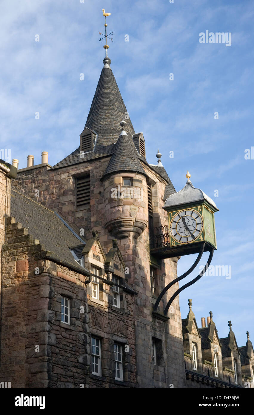 Canongate Tolbooth Edinburgh Stock Photo - Alamy