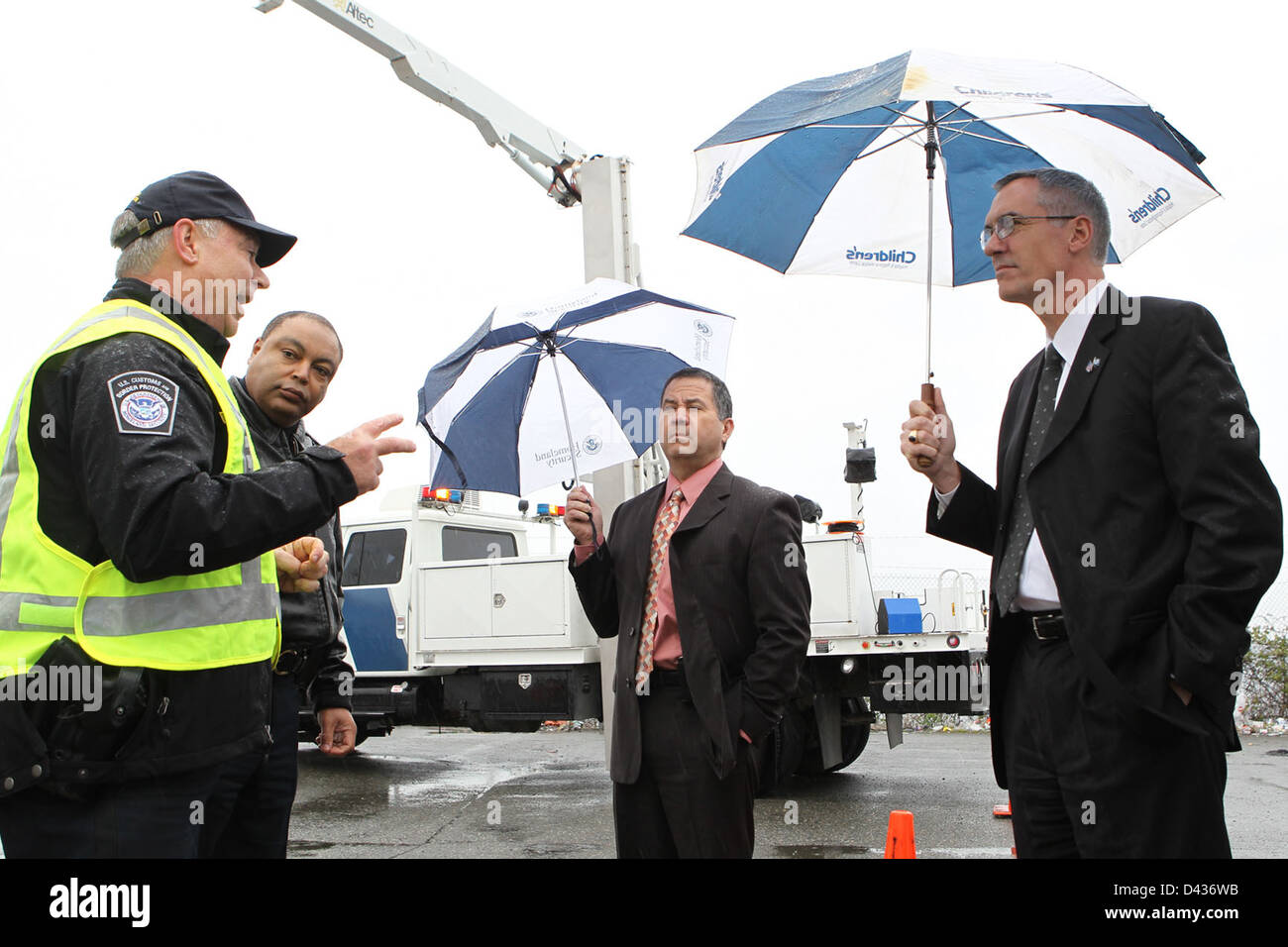 A tour of a WCO port facility highlighted the use of VACIS technology ...